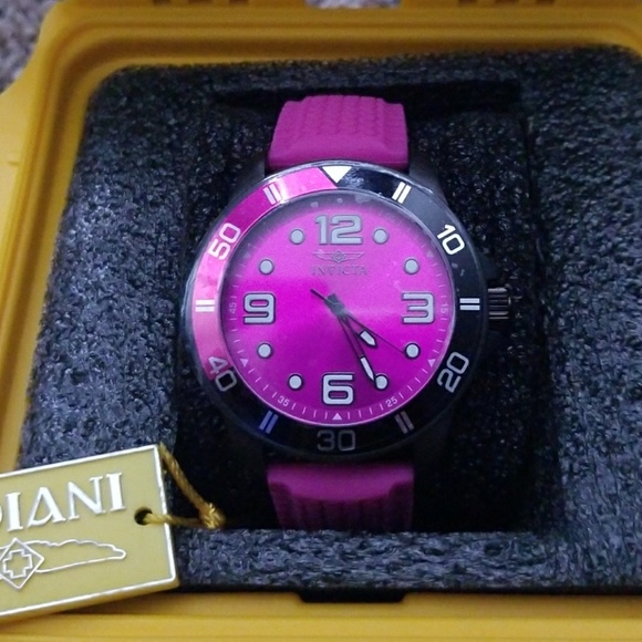 Invicta | Accessories | Pink Invicta Pro Diver Watch Model 23248 | Poshmark